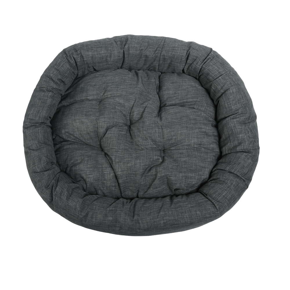 Charlie's The Great Dane Bed with Bolster Round - Grey – Sleepcraft